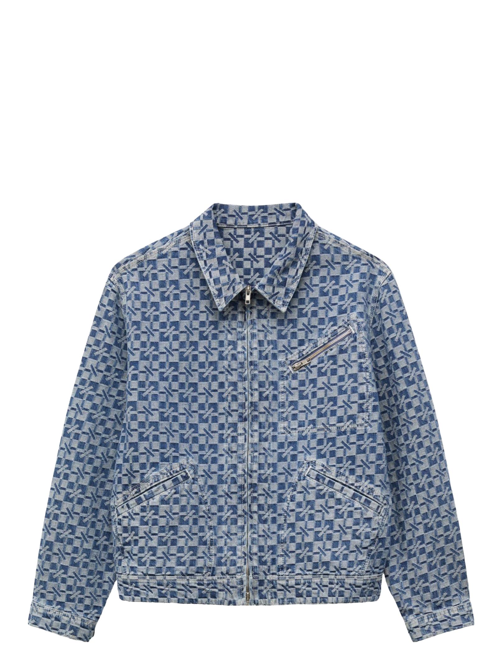 KENZO 'Kenzogram' utility jacket in japanese denim